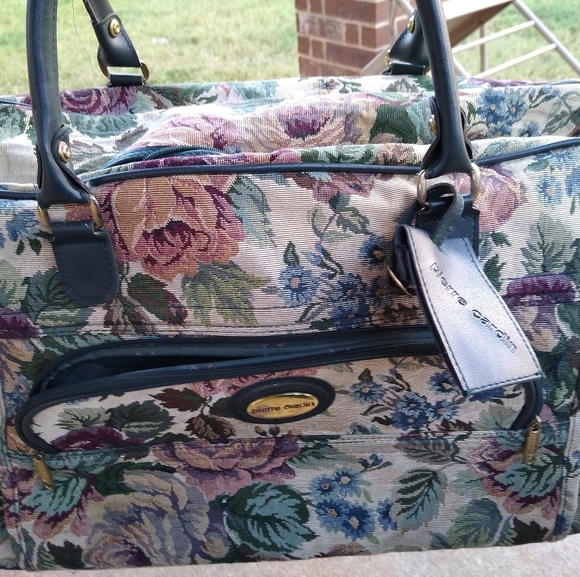 Pierre Cardin | Bags | Pierre Cardin Floral Tapstery Bag | Poshmark